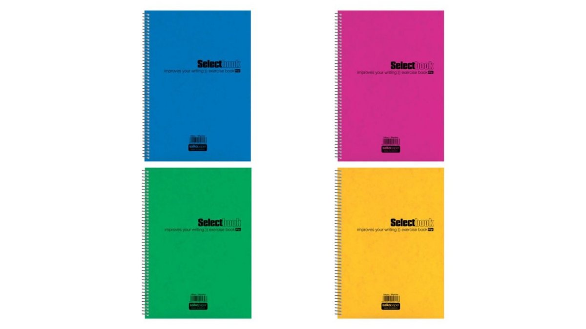 Salko Τετράδιο Select Σπιράλ 17x25cm 1 Θέμα 30 Φύλλων – Παιχνίδια ...