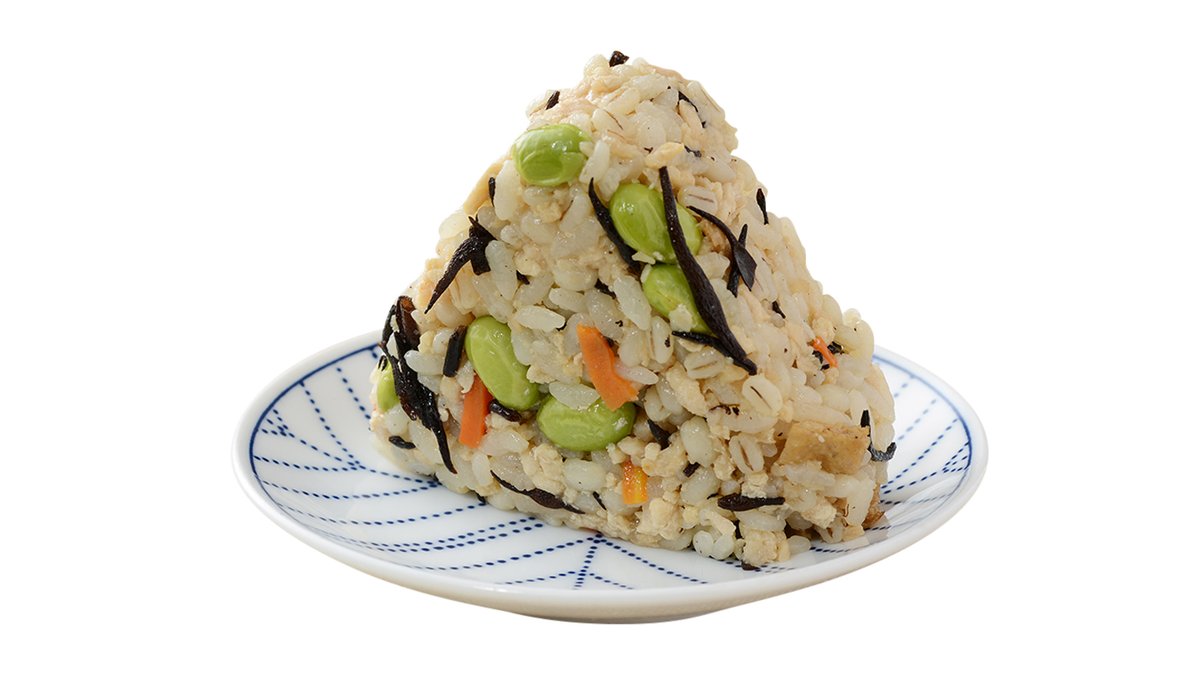 【おにぎり】NLたんぱく質≪鶏肉と枝豆のひじきごはん≫(1個)* | ナチュラルローソン 上馬三丁目 | Wolt