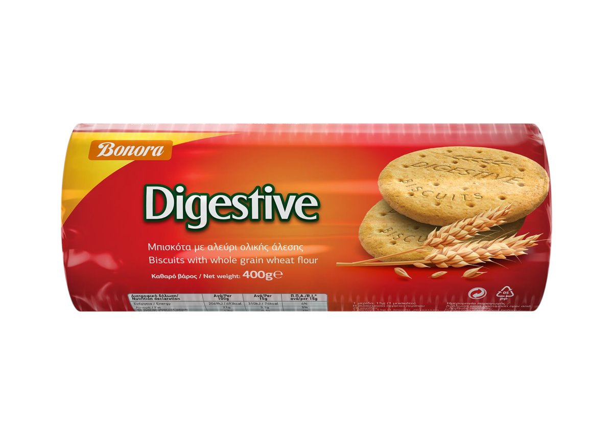 BONORA Digestive Biscuits 400g | Sklavenitis Paphos | Wolt