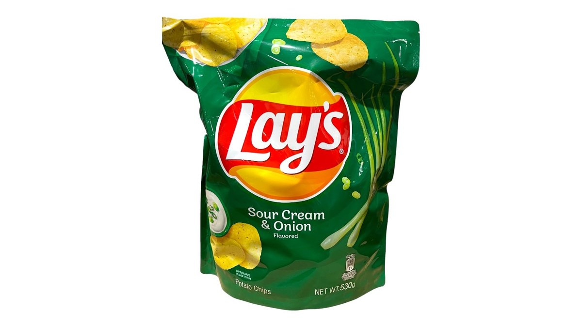 FRITO-LAY LAYS SOUR CREAM&ONION 530g | コストコ ホールセール 広島倉庫店 | Wolt