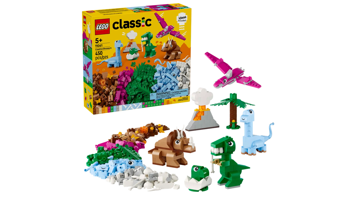 LEGO Classic Creative Dinosaurs 11041 | One Two Play | Wolt