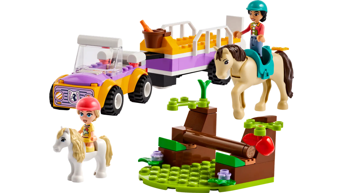 LEGO Friends Horse and Pony Trailer 42634 | One Two Play | Wolt