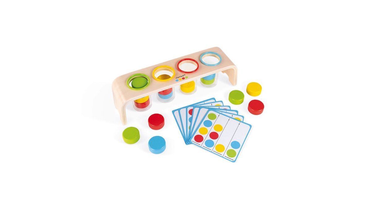 Essentiel - Sorting Colours Game Janod | One Two Play | Wolt