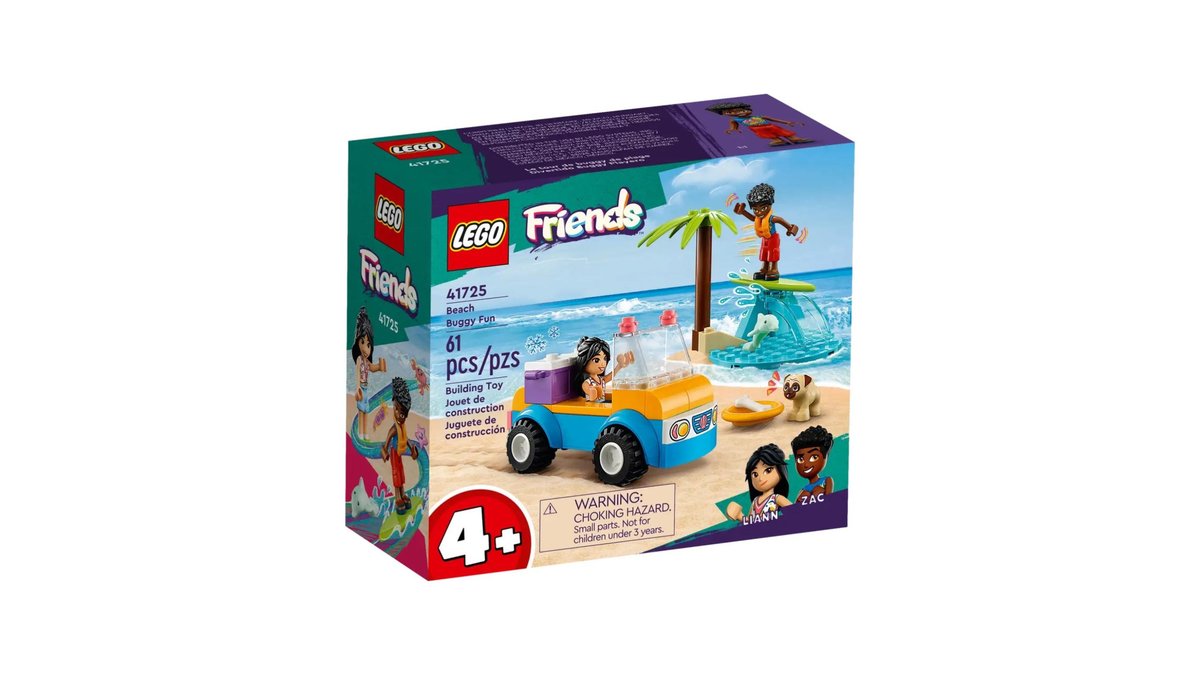 Lego® Friends Beach Buggy Fun 41725 | One Two Play | Wolt