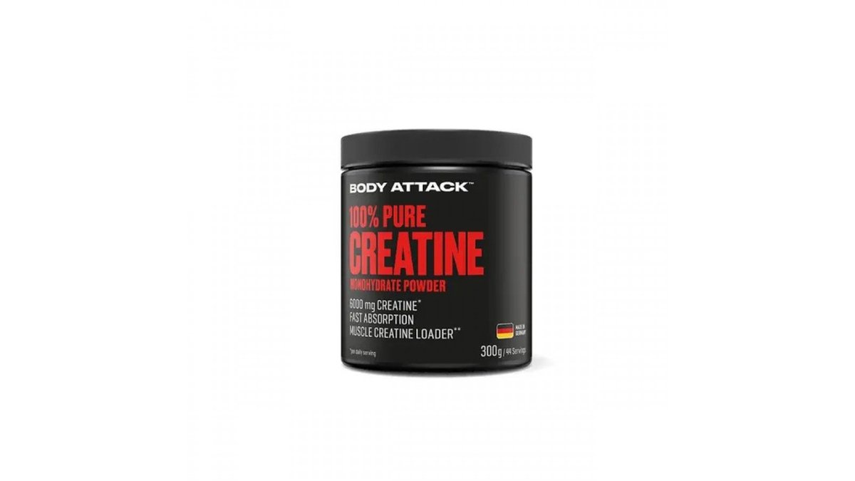 BODY ATTACK 100% Pure Creatine Powder, 300g | Proteini.si Shop Ušce | Wolt