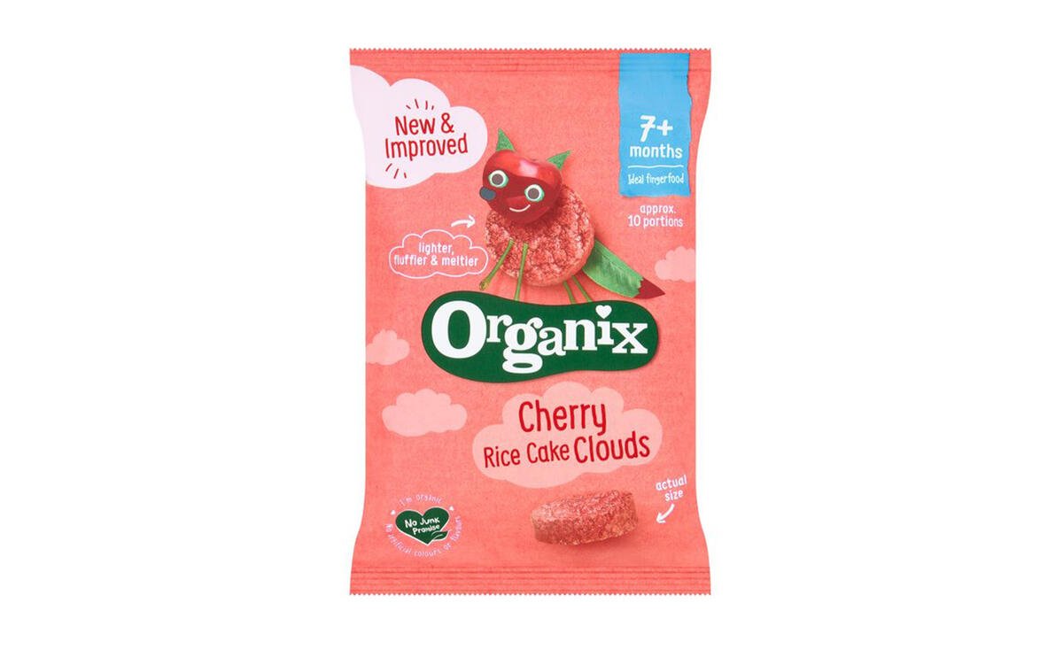 Organix Bio Rice Cakes Cherry Clouds 40g | METRO Supermarket Mouttagiaka | Wolt