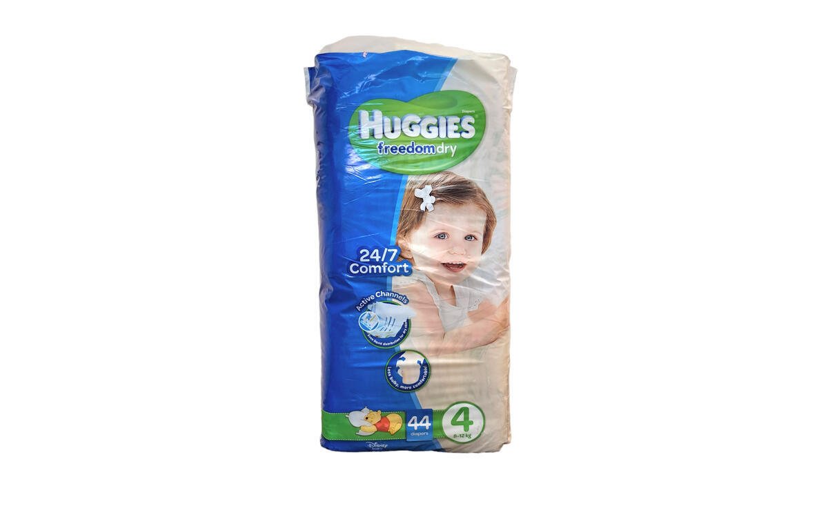 Huggies Freedom Dry 8-12kg Maxi No4 X44 | METRO Supermarket Platy | Wolt
