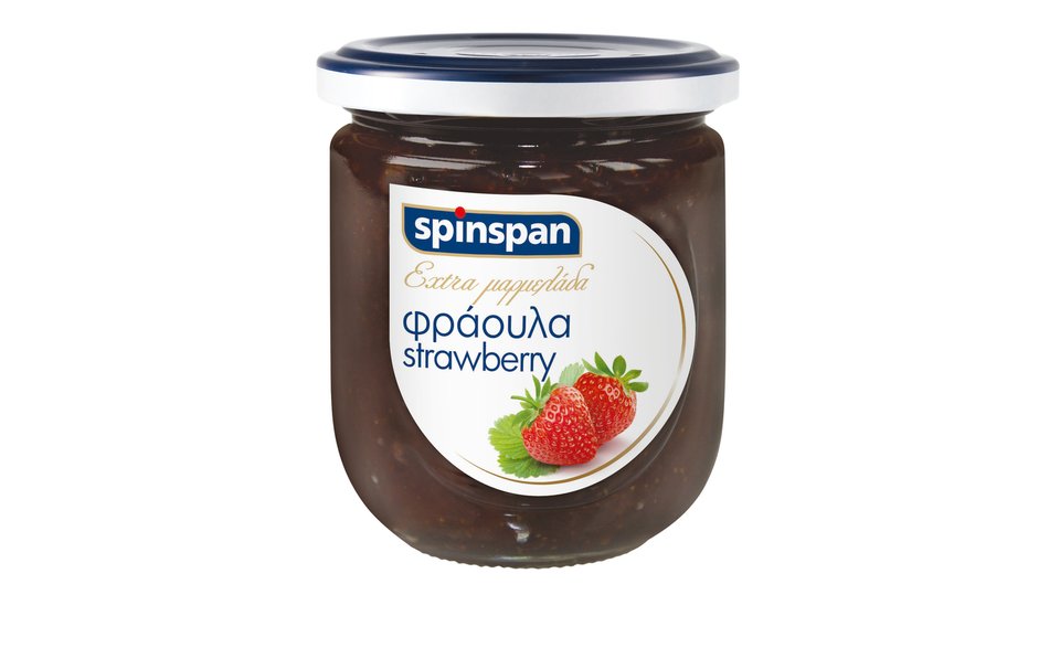 Spinspan 50% Strawberry Jam 380g | METRO Supermarket Mouttagiaka | Wolt