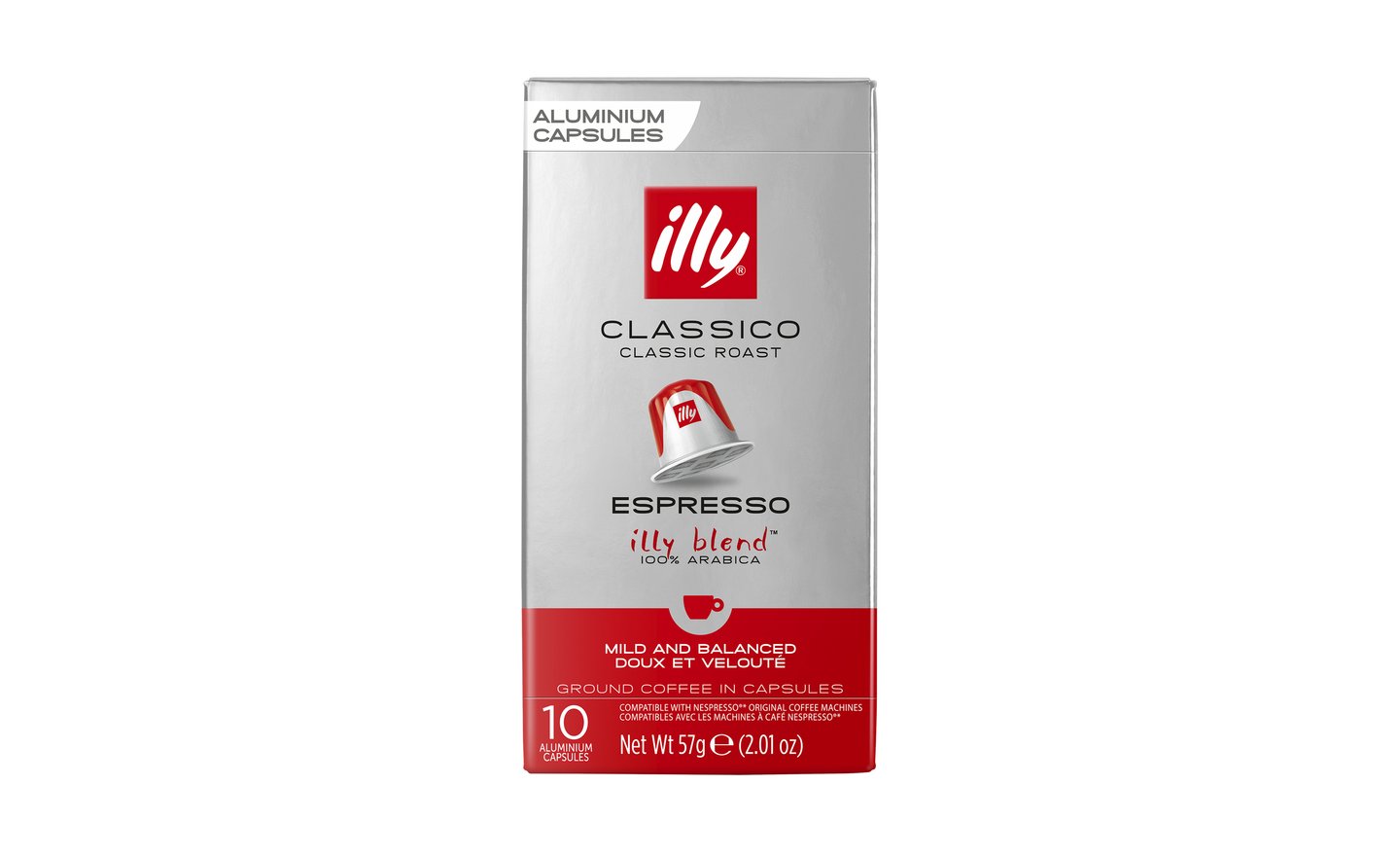 Illy Espresso Classico Capsules X10 57g | METRO Supermarket Aglantzia | Wolt