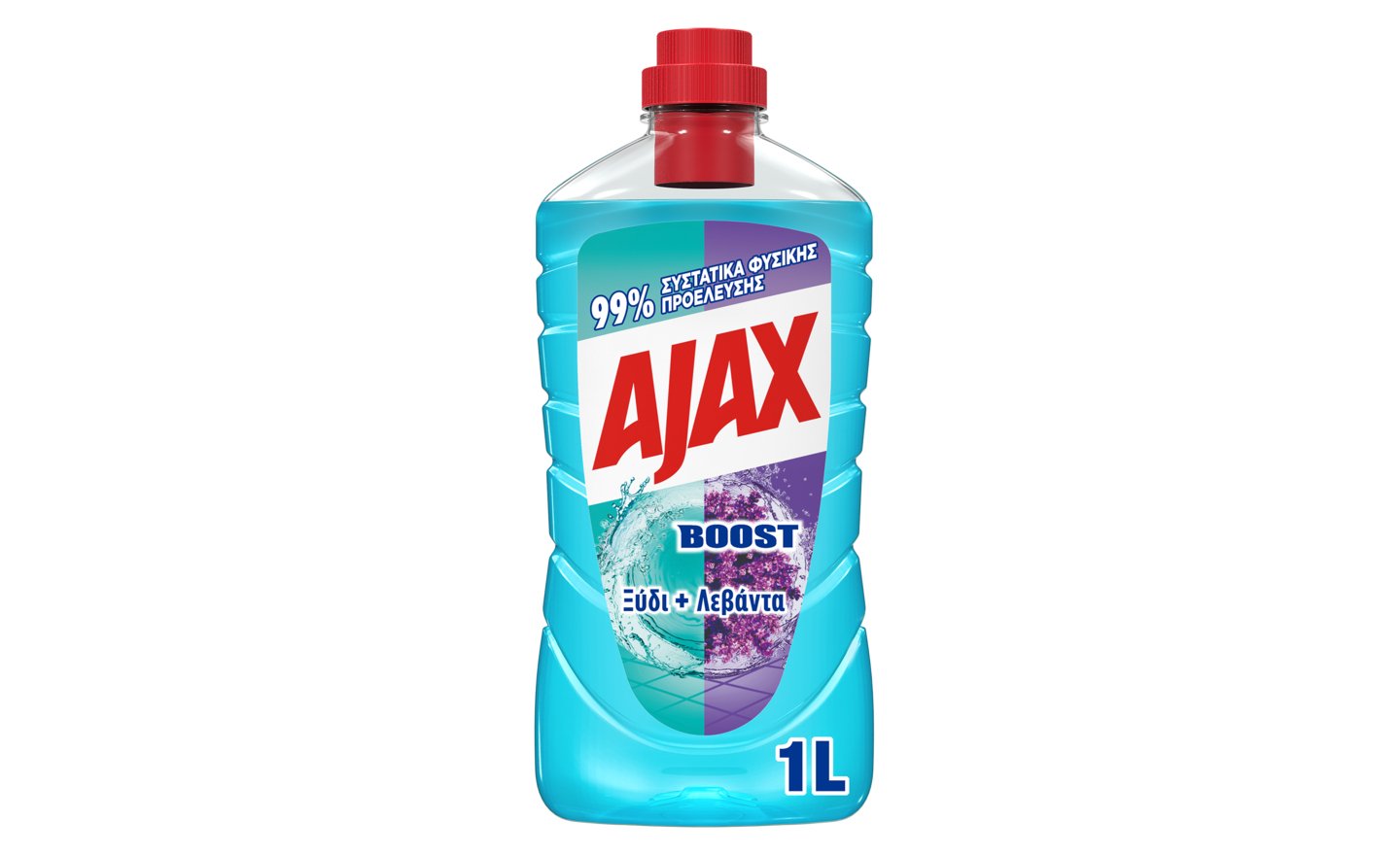 Ajax Boost Vinegar & Lavender 1L | METRO Supermarket Mouttagiaka | Wolt