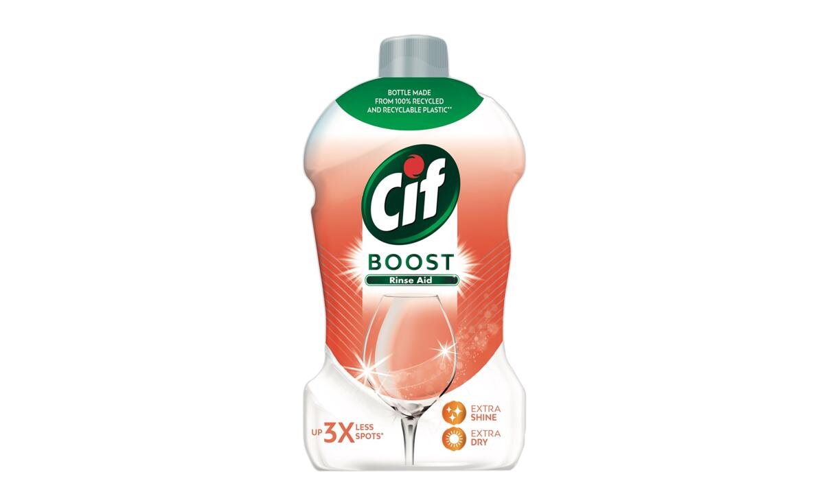 Cif Boost Shine & Dry Rinser For Dishwasher 450ml | METRO Supermarket Mouttagiaka | Wolt