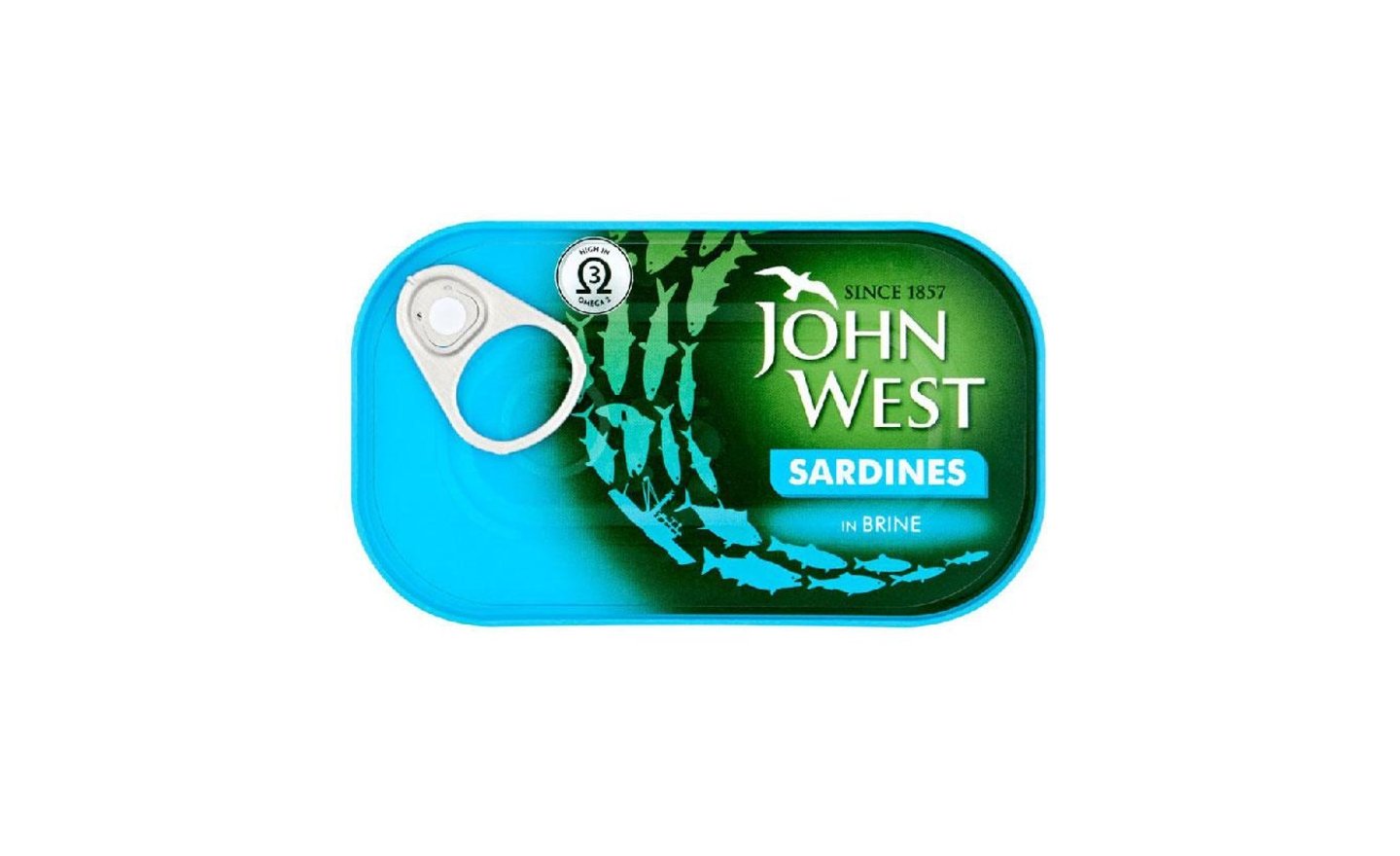 John West Sardines In Brine 90g | METRO Supermarket Mouttagiaka | Wolt