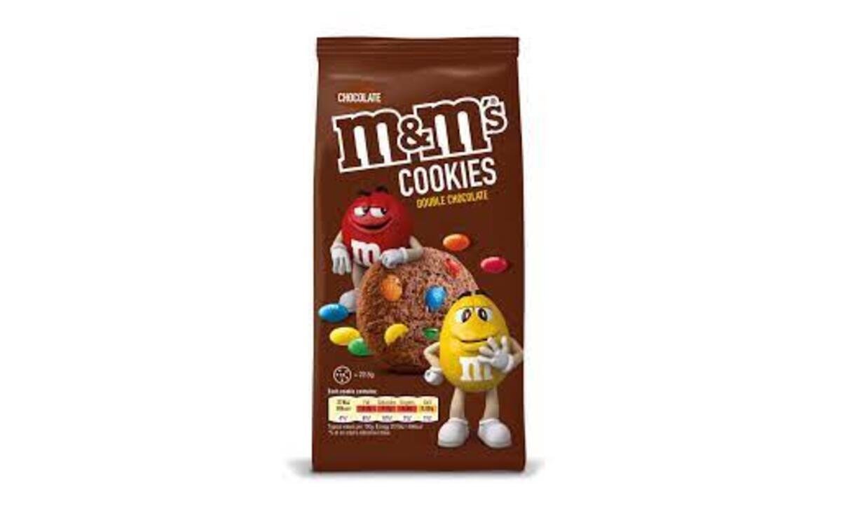 M&M's Cookies Double Chocolate 180g | METRO Supermarket Mouttagiaka | Wolt