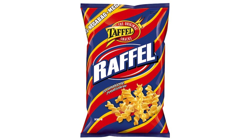 Taffel sipsi Raffel 235g perunakierre | K-Market Aittaranta | Wolt