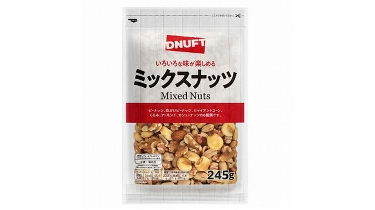 DNUFT ミックスナッツ 245g | イオン東北 仙台一番町店 | Wolt