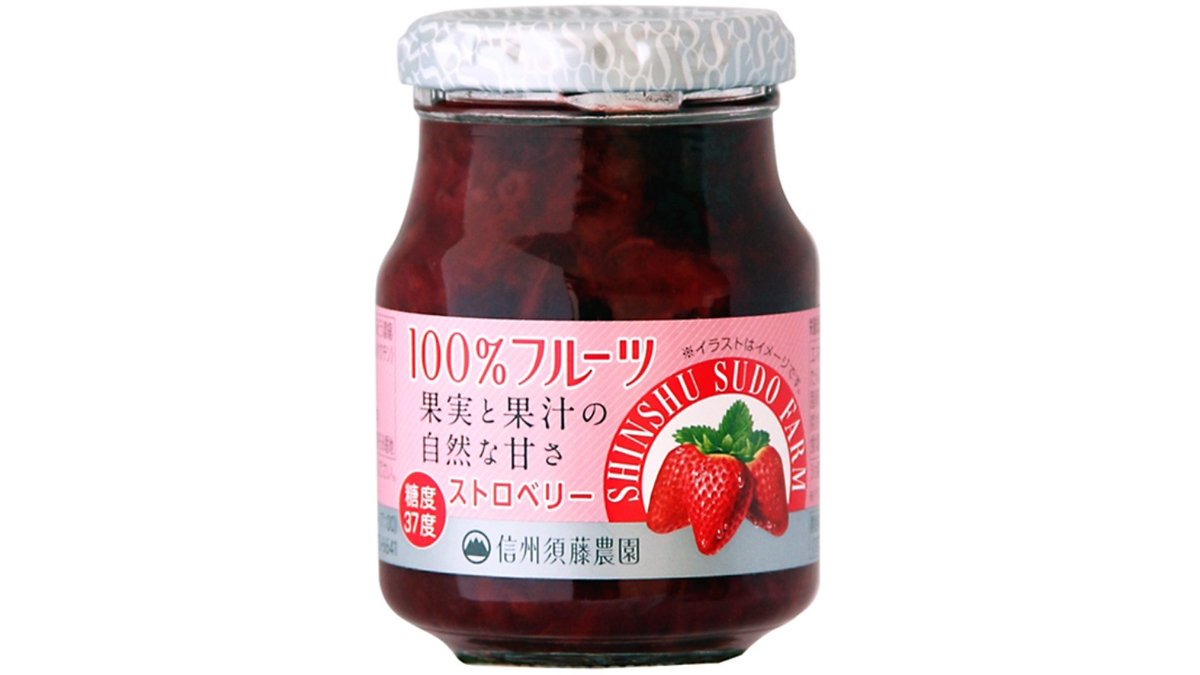 スドー 100％ストロベリージャム 185g | JR生鮮市場 北10条店 | Wolt