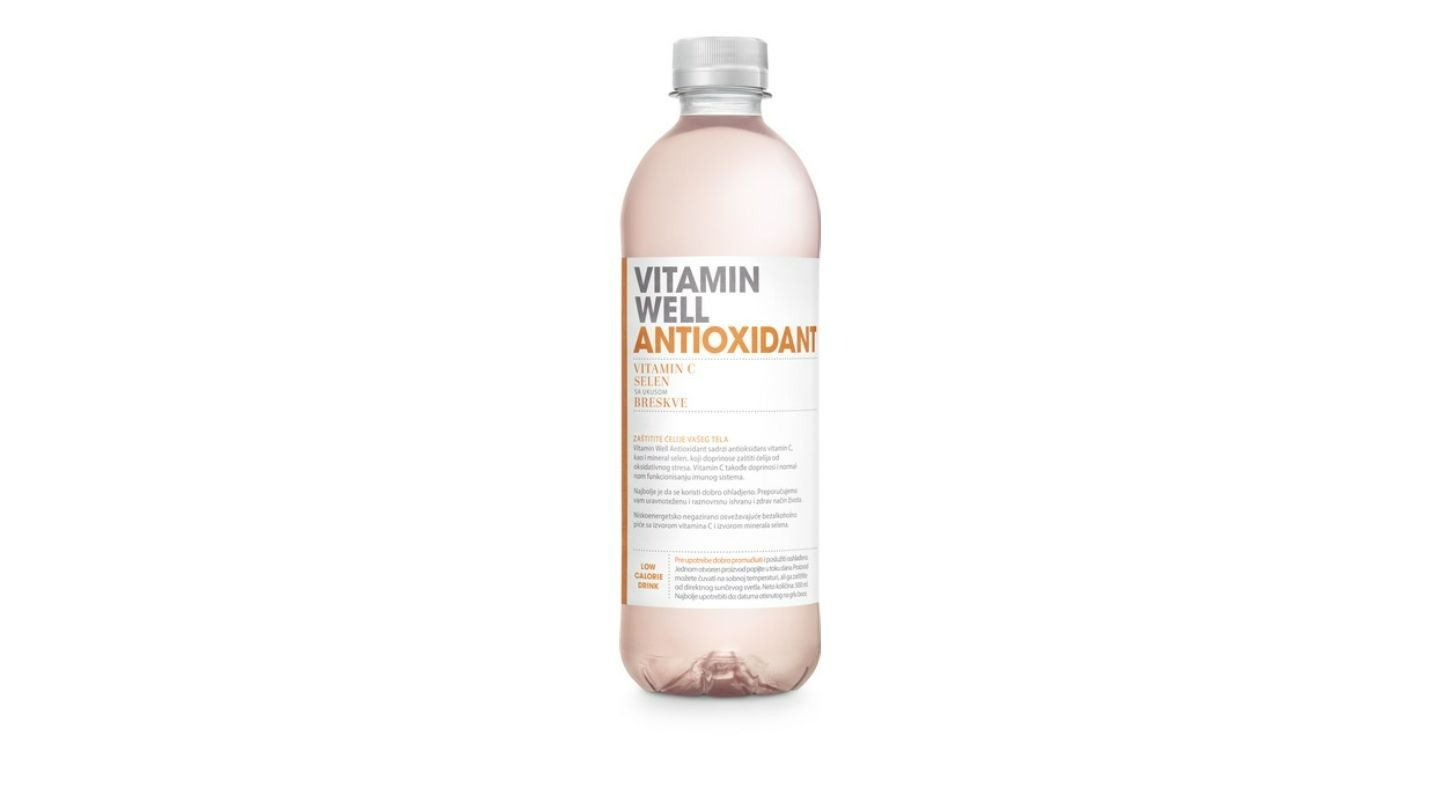 Voda Vitamin Well Antioxidant 500ml | Wolt Market Novi Sad Salajka | Wolt