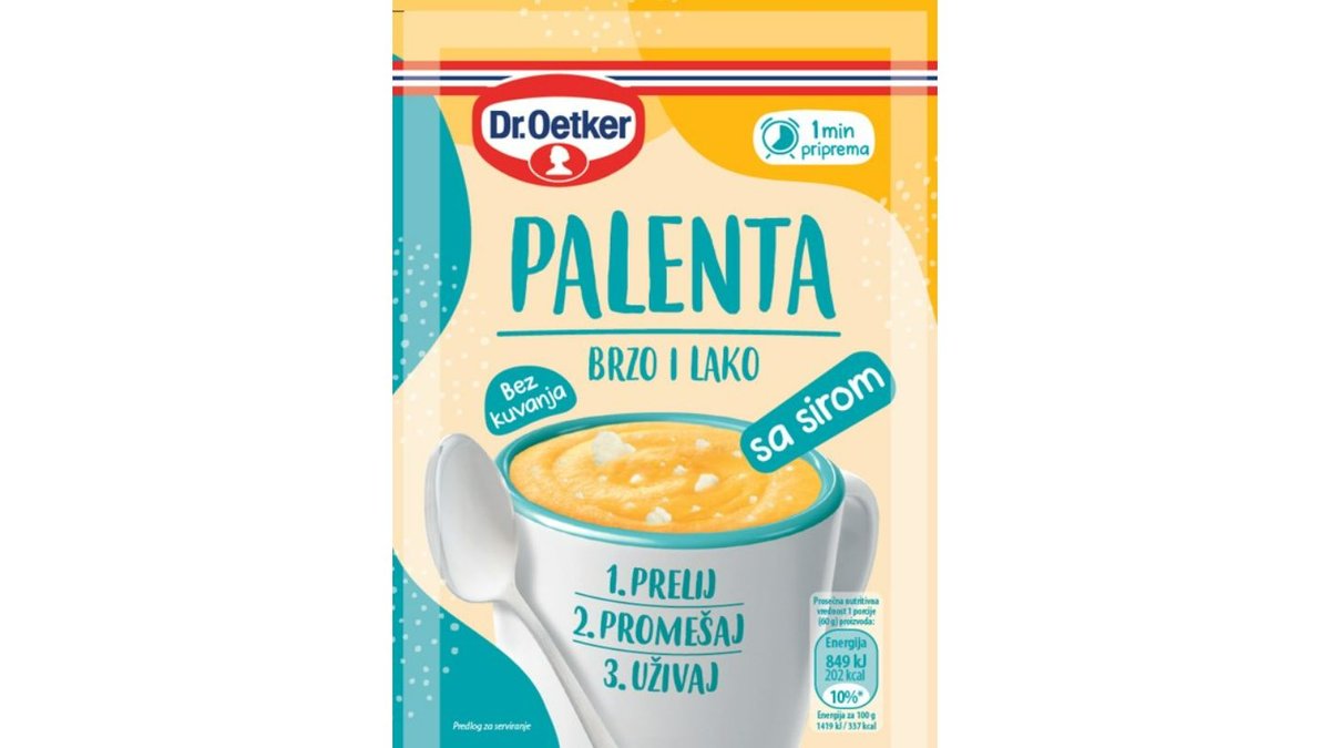 Instant palenta sa sirom 55g | Wolt Market Novi Sad Salajka | Wolt