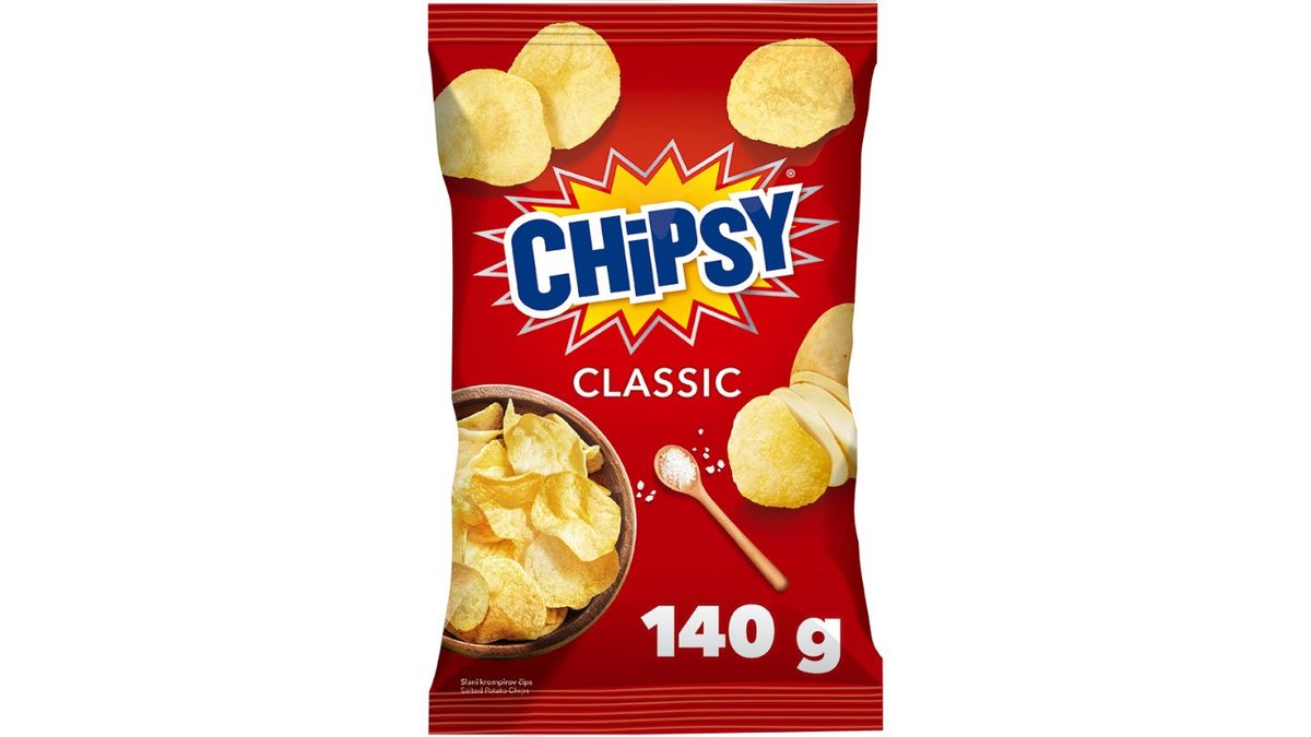 Čips slani classic Chipsy 140g | Wolt Market Novi Beograd | Wolt