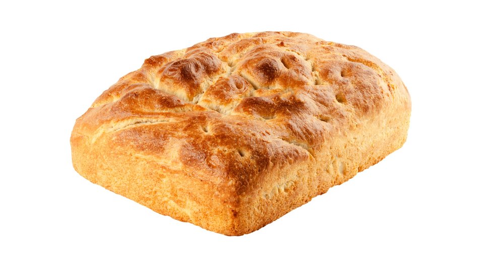 Kruh focaccia bijela 500g | Mlinar - Zamet | Wolt