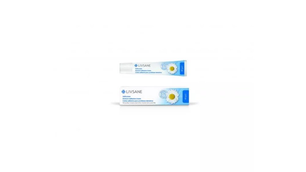 LIVSANE Műfogsorrögzítő krém 40g | Napsugár Gyógyszertár | Wolt