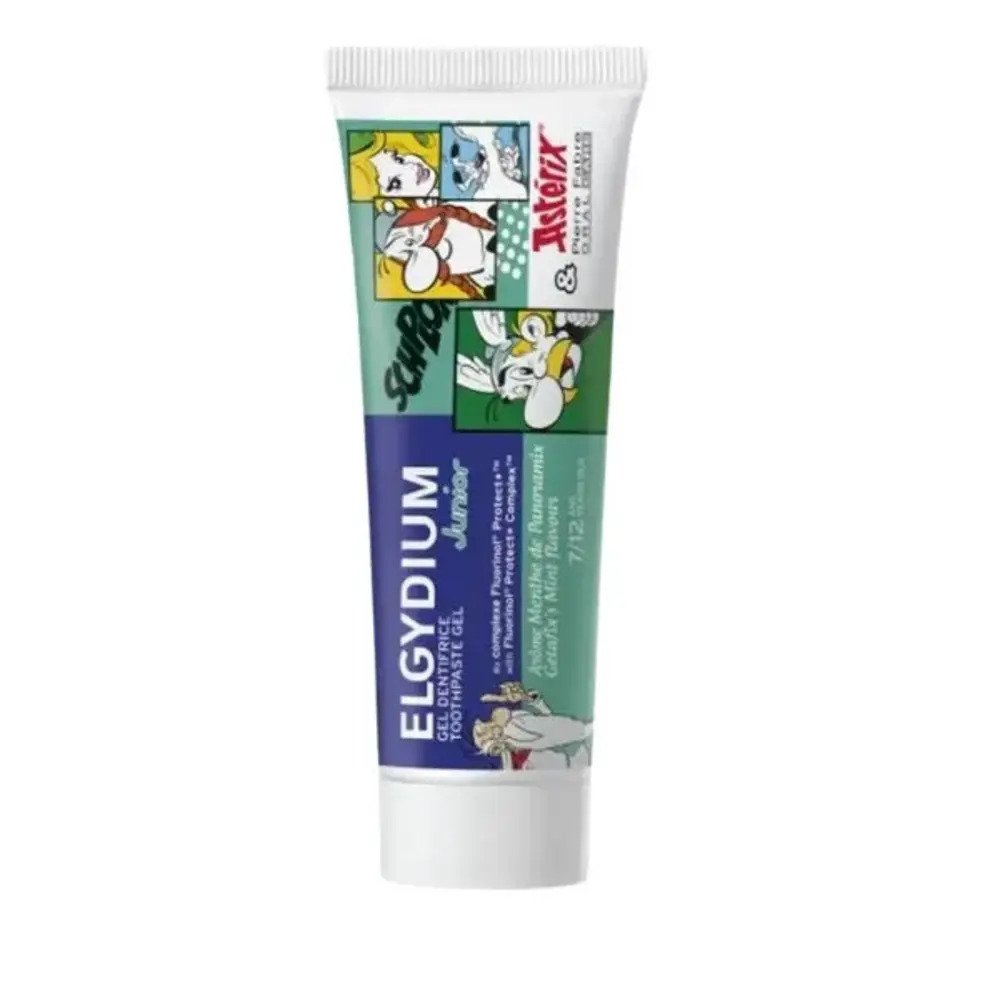 Elgydium toothpaste Junior Limited Edition Asterix Mint 7/12 years 50ml | Pharmacy Filippos ...