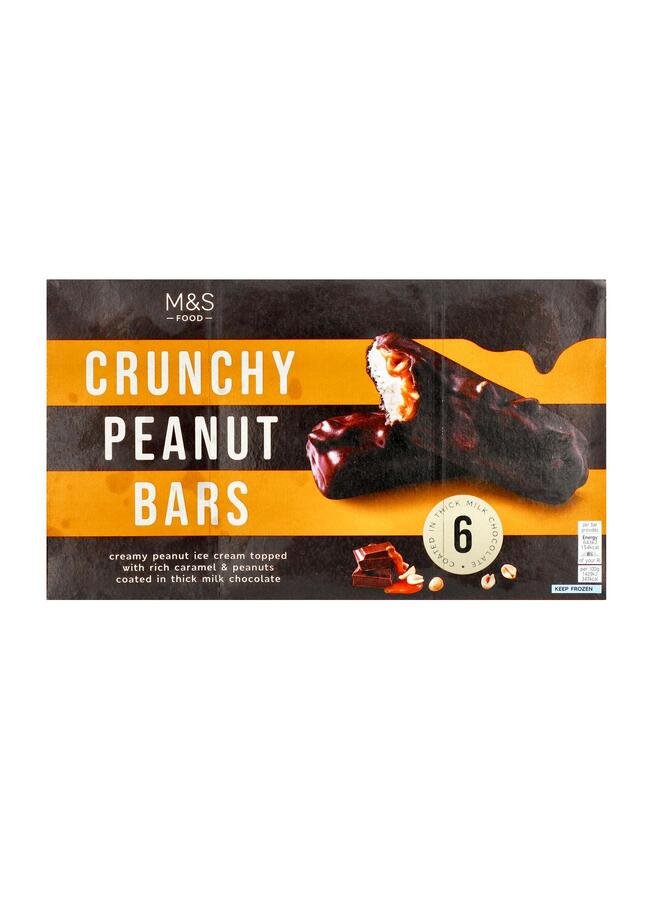 M&S Crunchy Peanut Bars, 270g X 6 | M&S Valletta | Wolt