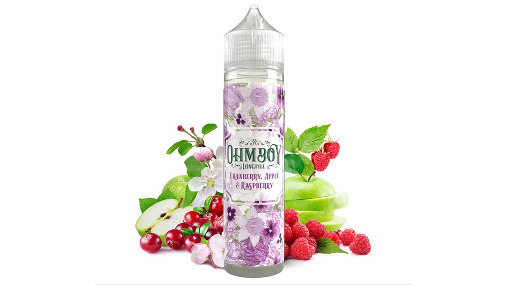 Ohm Boy - Cranberry Apple & Raspberry 60ml Longfill | House Of Clouds | Wolt