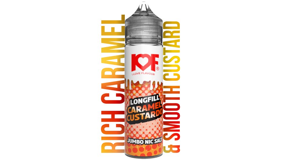 I Love Flavour - Caramel Custardo 60ml Longfill | House Of Clouds | Wolt