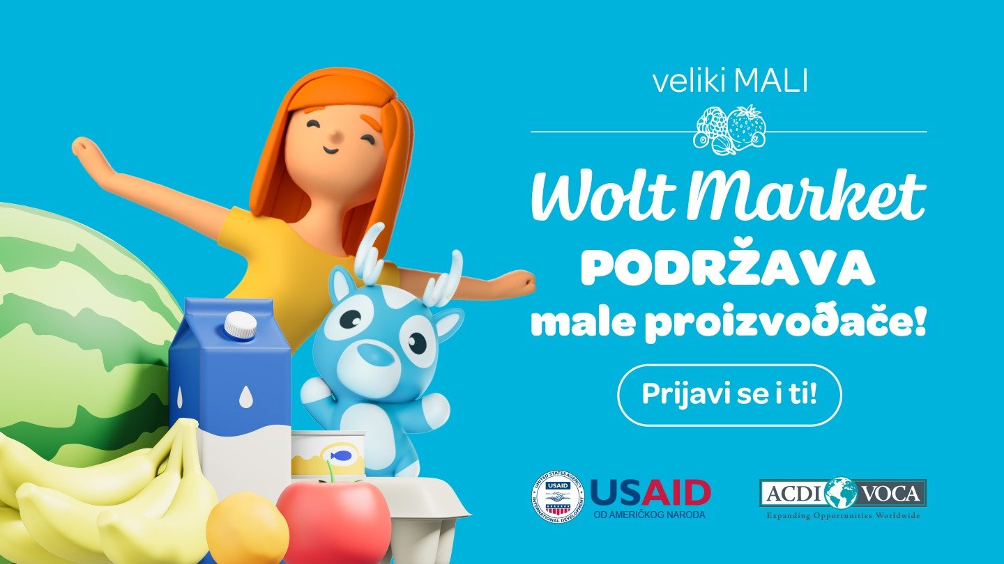 Wolt Market Voždovac | Wolt | Dostava | Beograd