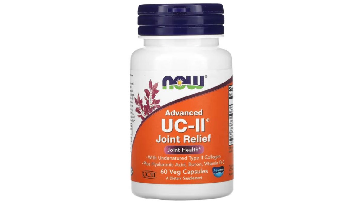 NOW Foods, Advanced UC-II® Joint Relief, 60 Veg | Green Life Health & Wellness Store | Wolt