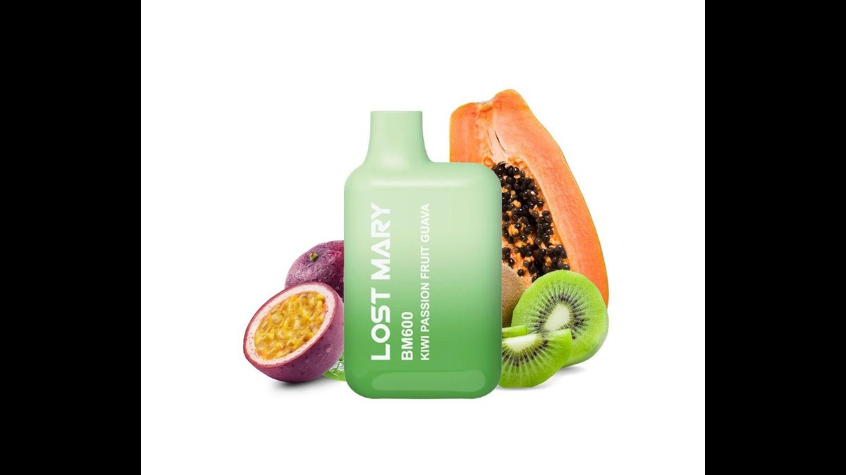 Lost Mary Kiwi Passion Fruit Guava #2 | Light Up | Wolt Lost Mary Kiwi Passion Fruit Guava #2 | Light Up | Wolt