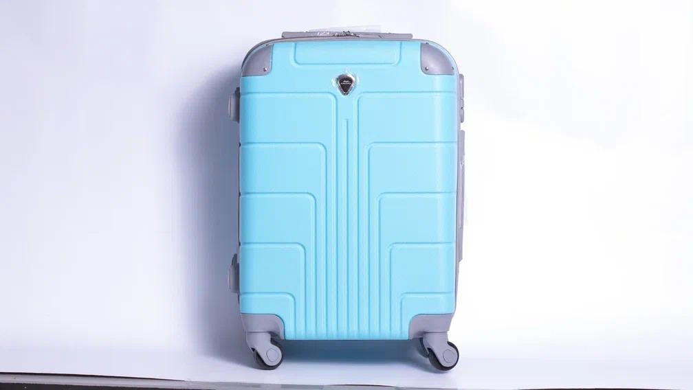 Suitcase M Ariana 3.2kg Size:(depth:25.width:41.height:64) Color:Light Blue | Baqaj.az | Wolt