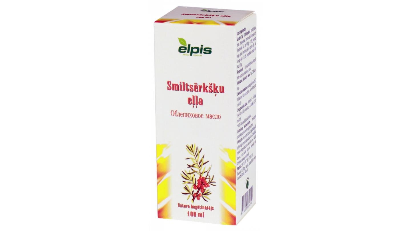 ELPIS Smiltsērkšķu eļļa 100ml | Mēness aptieka 99 (Biķernieku) | Wolt