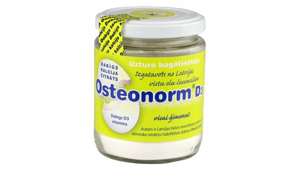 Osteonorm D3 pulv. 100g | Mēness aptieka 71 (Brīvības gatve) | Wolt
