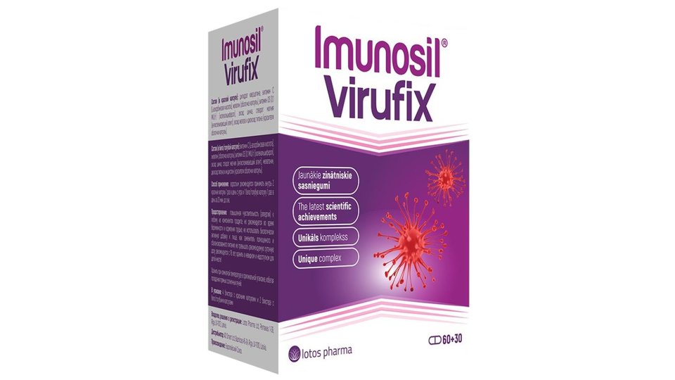 Imunosil Virufix caps. N60+N30 | Mēness aptieka 99 (Biķernieku) | Wolt