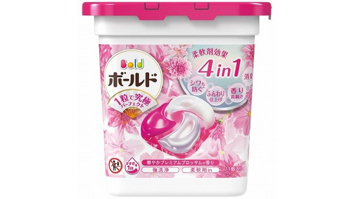 P&G ボールド ジェルボール4D プレミアムブロッサム 本体 11個 | イオン東北 マックスバリュ青田店 | Wolt