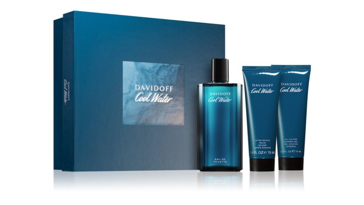 Davidoff Cool Water Set (Edt125+Sg75+Asb75) | Parfimerija Dill | Wolt