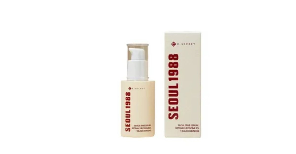 KSecret SEOUL 1988 Serum Retinal Liposome 2% + Black Ginseng 30ml | Korean Cosmetic Limassol | Wolt