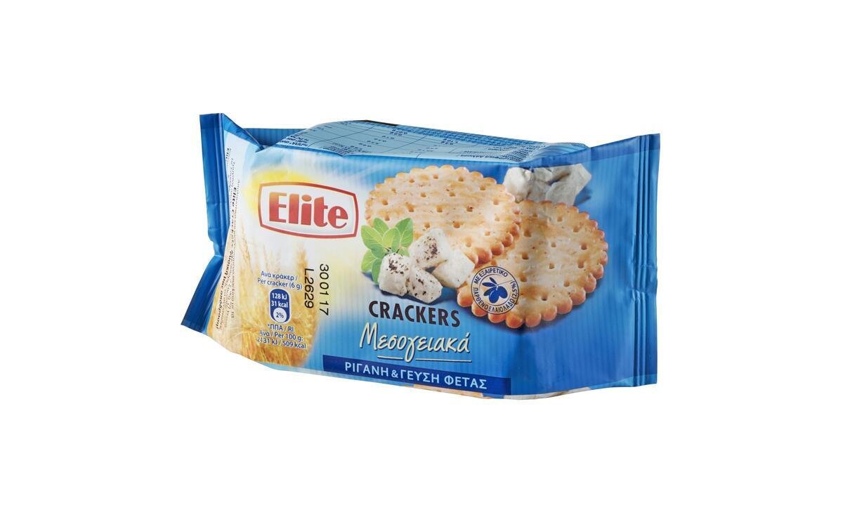 Elite Crackers Meditterranean Feta & Oregano 105g | METRO Supermarket ...