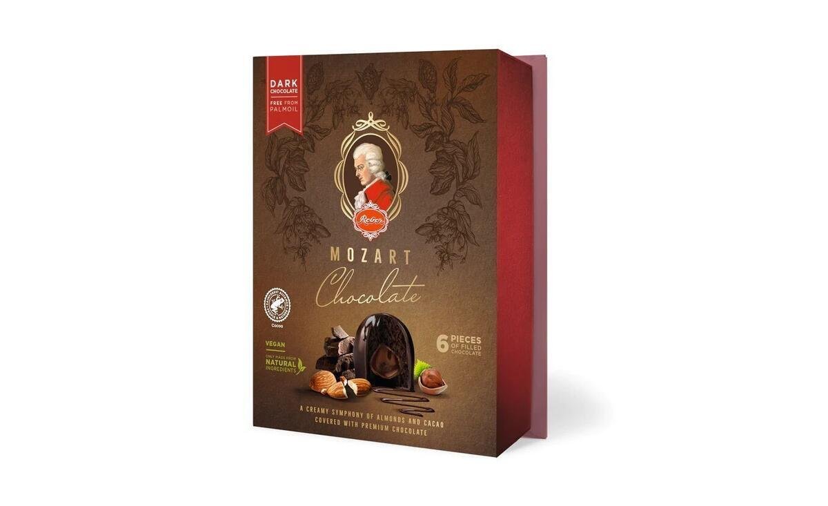Mozart Dark Chocolate Portrait X6 120g | METRO Supermarket Mouttagiaka | Wolt