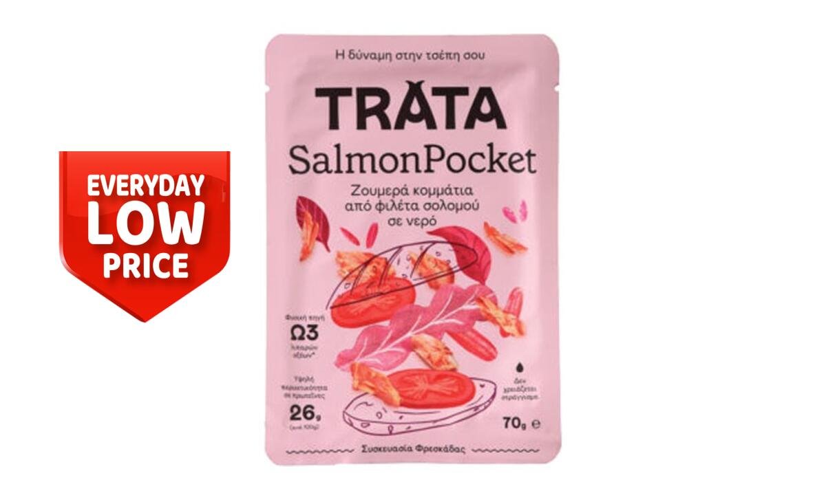 Trata Salmon Pocket Water 70g | METRO Supermarket Mouttagiaka | Wolt