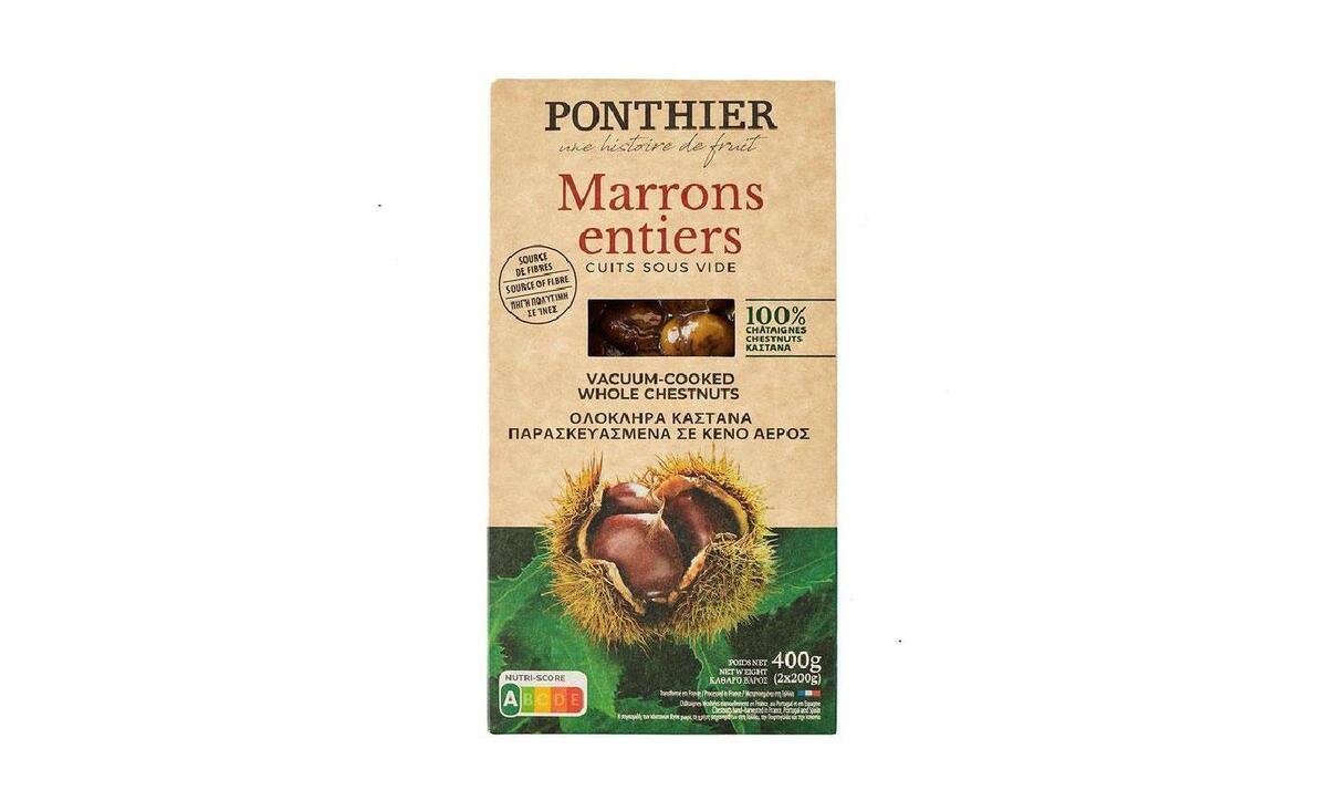 Ponthier Chestnuts 400g | METRO Supermarket Strovolos | Wolt