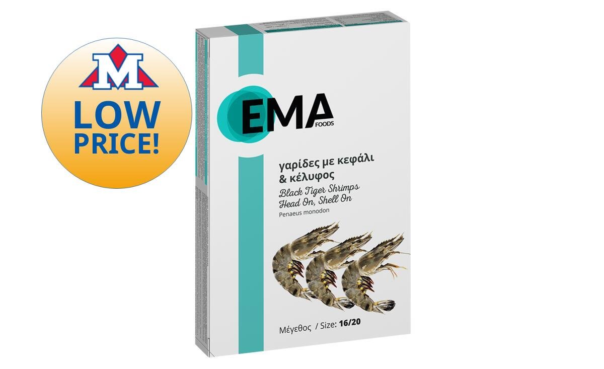 Emafoods Black Tiger 16/20 700g | METRO Supermarket Aglantzia | Wolt