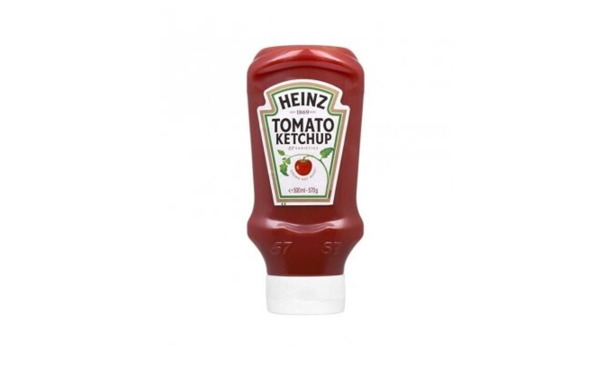 Heinz Ketchup Sq. Top Down 570g | METRO Supermarket Aglantzia | Wolt