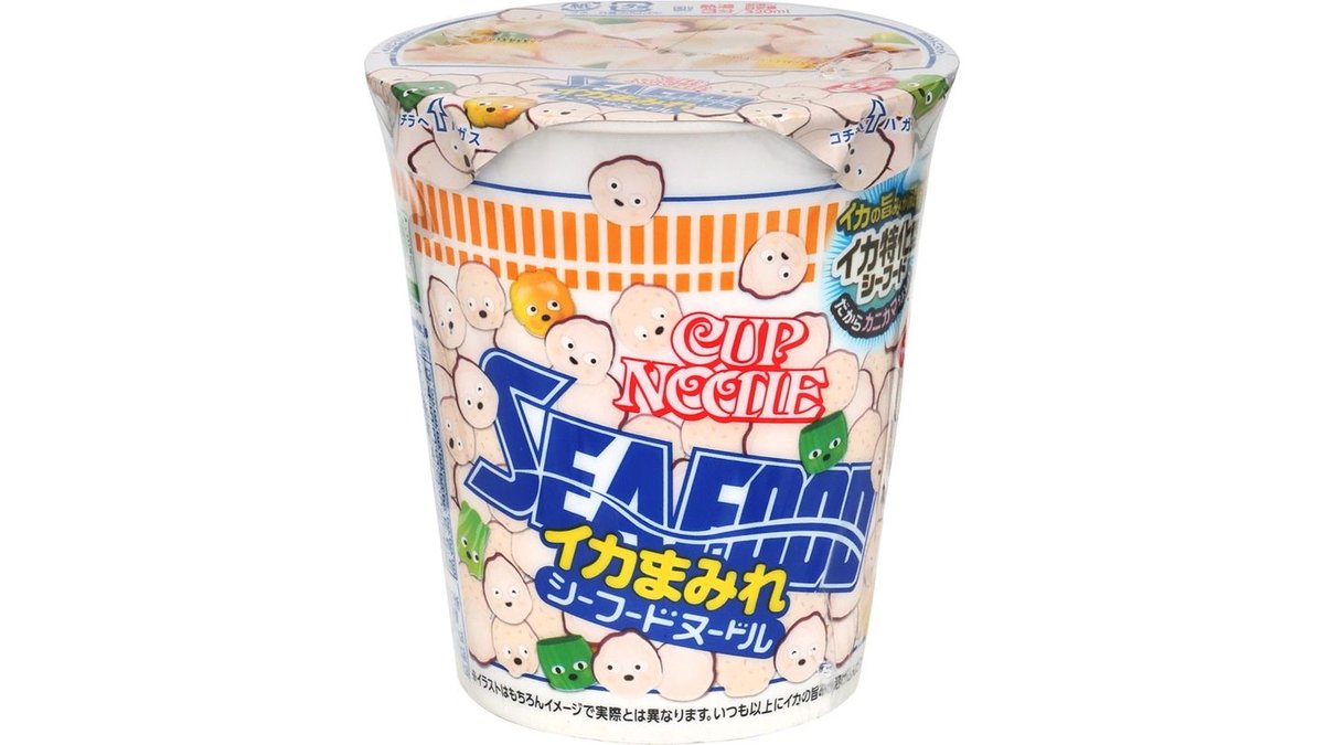 日清 カップヌードル シーフード イカまみれ | 74g | 玉出 恵美須店 | Wolt