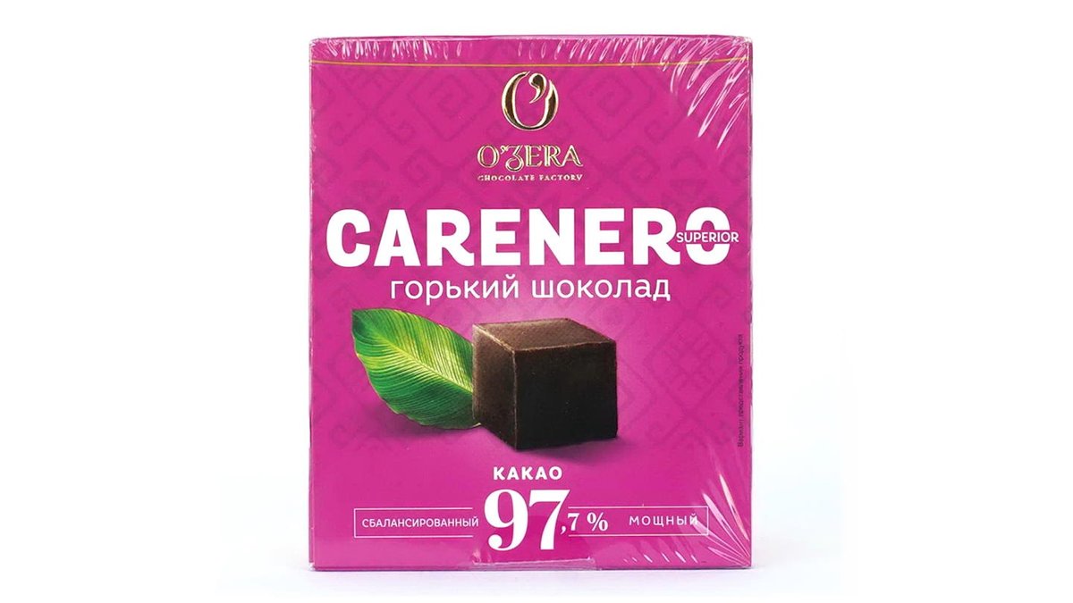 Chocolate Ozera Carenero 97.7% 90 g | Sweet Island | Wolt