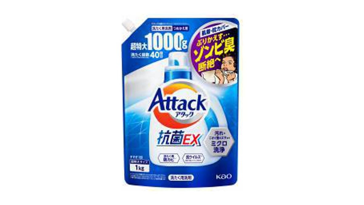 花王 アタック抗菌EX 詰替 1000g | OHGA Drugstore 吉塚駅東口店 | Wolt