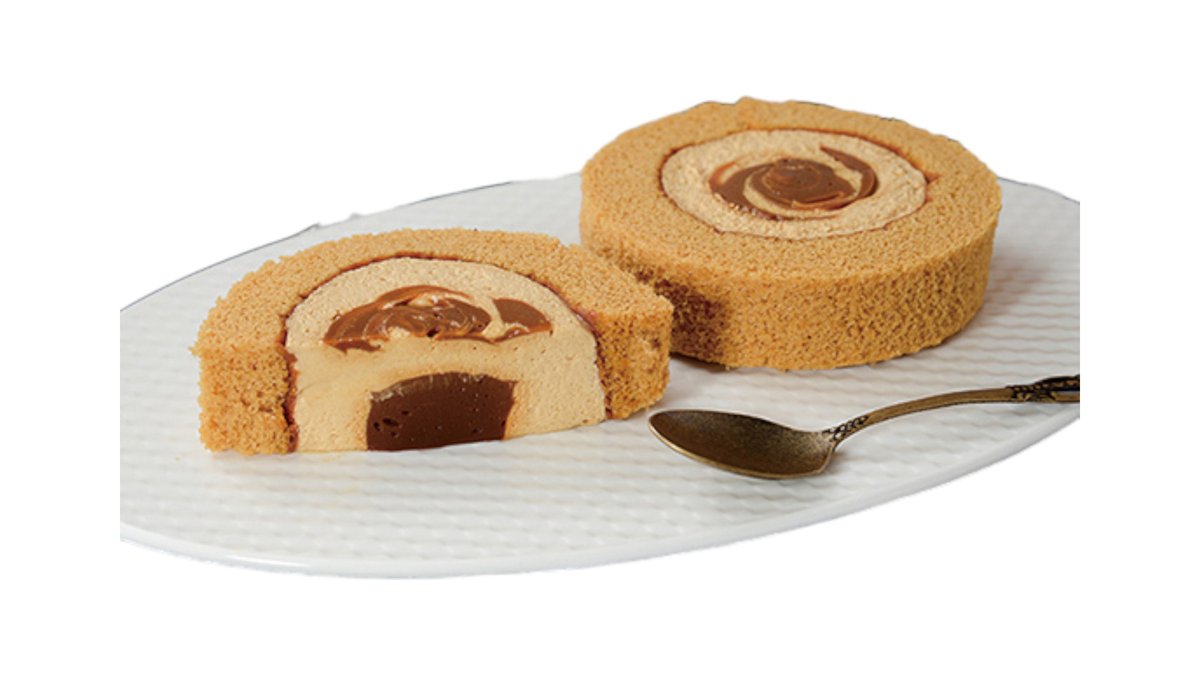 UC×マーサービス 生キャラメルロールケーキ* | ローソン 千歳信濃 | Wolt