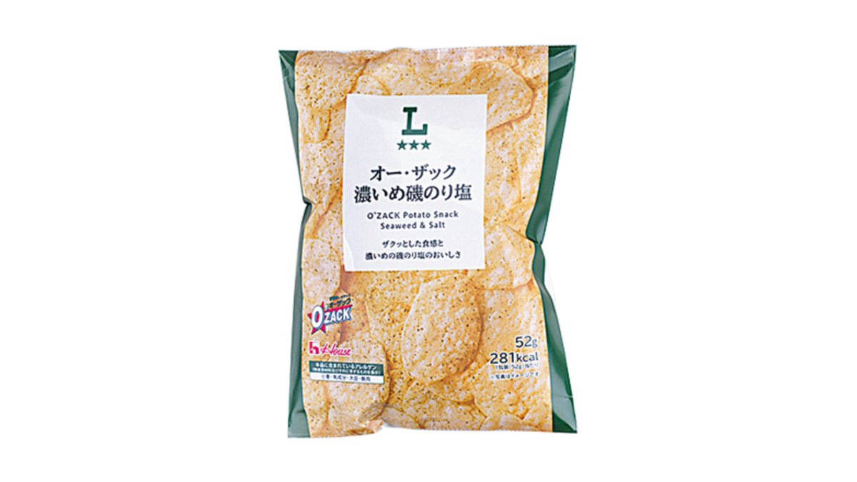 LW オー・ザック濃いめ磯のり(52g) | ローソン 弘前駅前三丁目 | Wolt